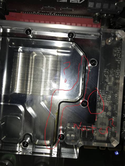 should i be concerned gpu block gunk watercooling