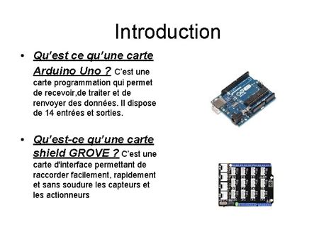 Portail Automatise Programmation Laide De Carte Arduino Uno