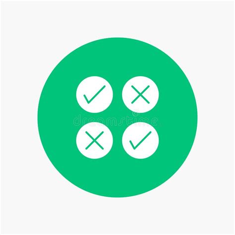 Creative Cross Design Tick Blue Solid Logo Template Place For Tagline Stock Vector