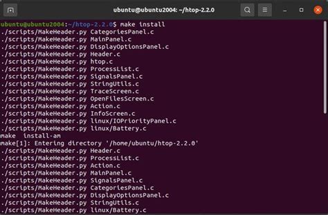 How To Install And Use Htop On Linux Geeksforgeeks