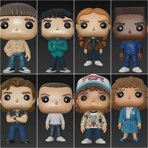 🐉 Stranger Things 24 Personajes Funko Pop・archivo Stl Para Impresión 3d