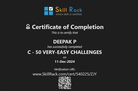 Deepak P On Linkedin Skillrack Codingjourney Problemsolving