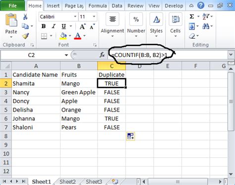 find duplicates in excel filter count if cond formatting