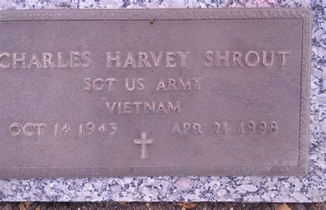 Charles Harvey Shrout 1943 1998 Find A Grave Memorial