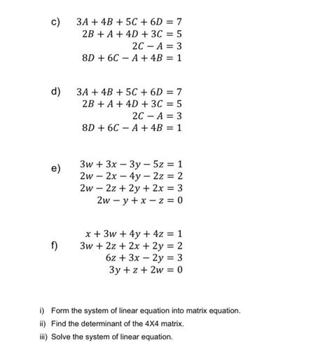 Solved C 3A 4B 5C 6D2B A 4D 3C2CA8D 6CA 4B 7 5 3 1 D Chegg Com