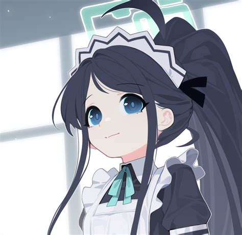 Qianhui Aris Blue Archive Aris Maid Blue Archive Blue Archive Chinese Commentary