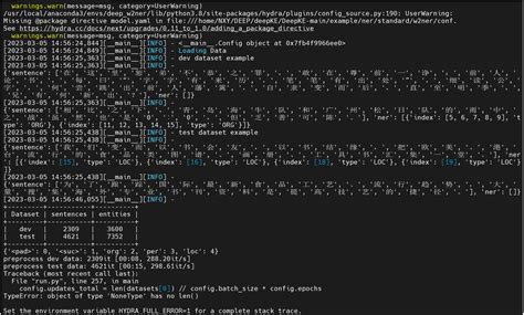 w ner训练问题 Issue zjunlp DeepKE GitHub