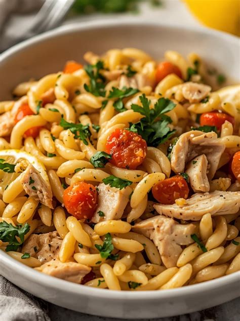 Lemon Chicken Orzo Salad A Zesty And Hearty Meal Idea