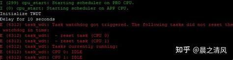 Esp32 Esp Idf看门狗twdt 知乎