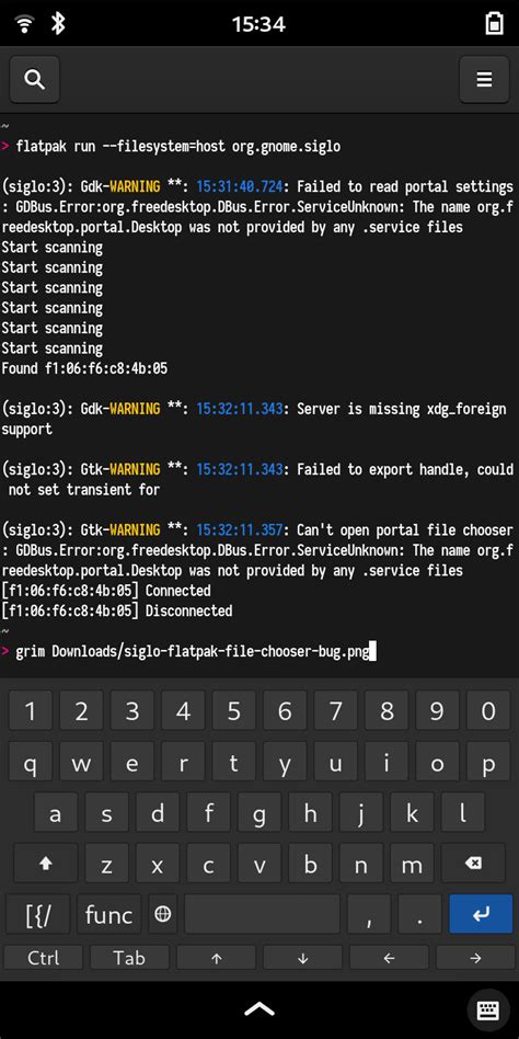 In Flatpak Builds Flashing Firmware From File Using The File Chooser