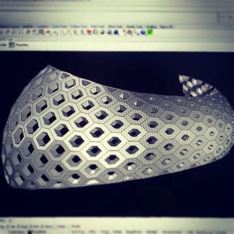 planar hexagonal grasshopper for parametric architecture design