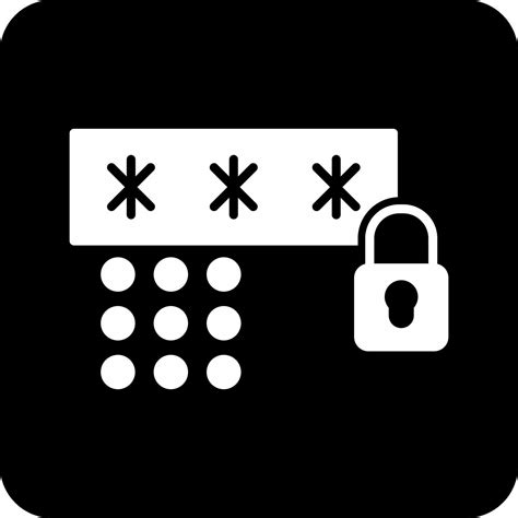 Passcode Vector Icon 38061661 Vector Art At Vecteezy