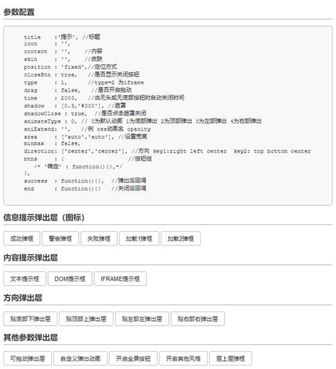 jquery自定义弹出框插件