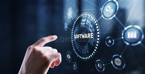Software Development Internet Network Technology Concept Stock