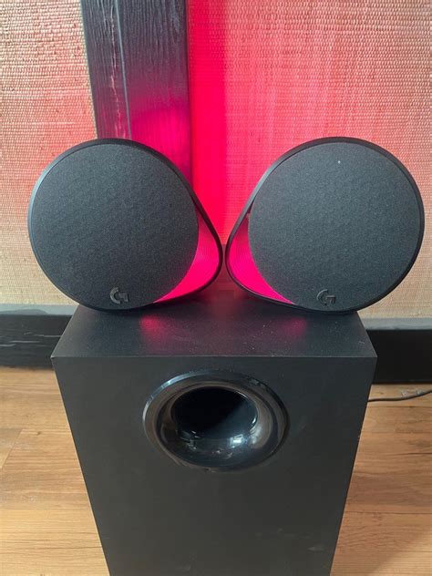 Logitech Lightsync G Rgb Bluetooth Gaming Speakers For Pc Mobile Or Tv On Carousell