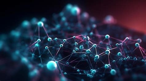 Premium Ai Image Abstract Geometric Plexus System Complex Surface