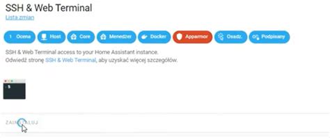 Ssh And Web Terminal Home Assistant Poradnik