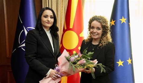 Влада на Република Северна Македонија Портпаролот на Владата Азизи Вклучувањето на жените во