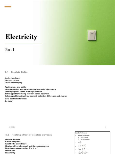 Grade 11 Topic 5 Electricity Part 1 2022 2023 Pdf