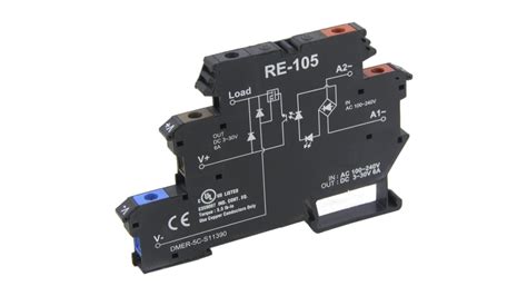 Rs Pro Solid State Interface Relay 240 Vac Control 6 Adc Load Din