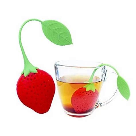 Silicone Strawberry Tea Infuser Strainer Tea Filter At Rs 65 Piece Tea Infuser In Surat Id