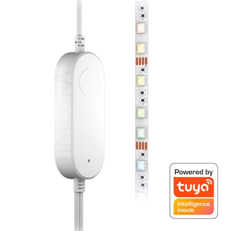 Controlador Led Remoto Tira Rgb 24teclas Wifi Tuya Macroled Productos Integra Srl