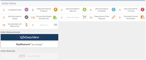 dashboard definitions acculynx knowledge base