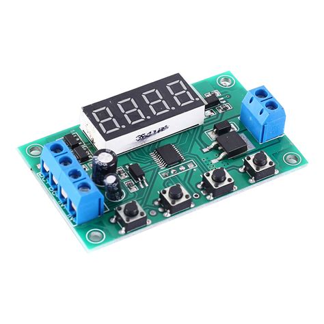 7 24v Trigger Counter Module Mos Delay Circuit Switch Timer 32 Function