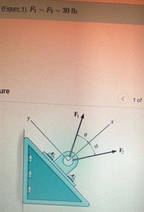 [solved] F {1} F {2} 30 Mathrm{lb} Determine The M