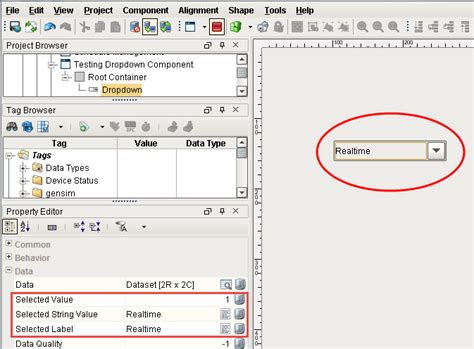 Dropdown List Example Ignition User Manual