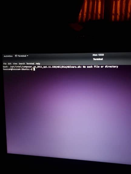 Command Line No Such File Or Directory Message From Bash At Terminal Start Ask Ubuntu