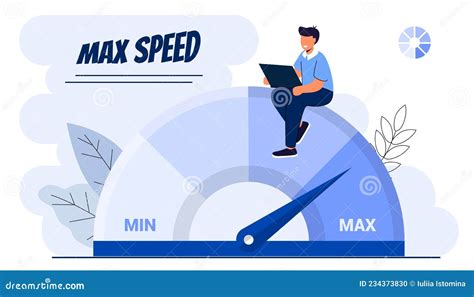 Website Loading Optimization Page Speed And Seo Stock Vector