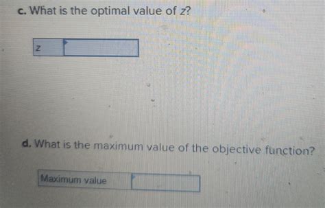 Solved Wk Qu 5 4 Find The Optimal Solution For The