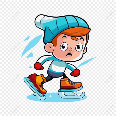 무료 아이스 스케이팅 벡터만화상표클립 아트 Png 일러스트 무료 다운로드 Lovepik