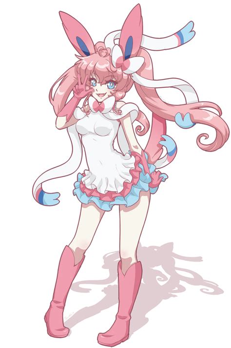 Sylveon Gijinka Aeri By Suika X On Deviantart