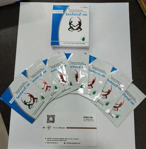 Sexforce ORAL STRIPS At Pack In Mumbai ID