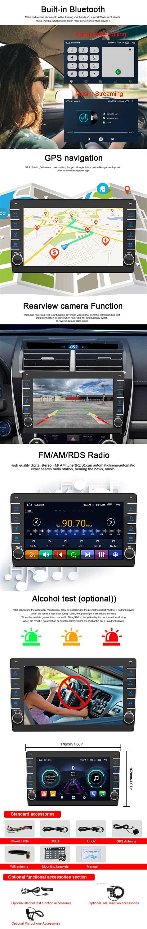 Car Stereo Wholesaler Car Radio Optional Wireless Carplay Android Gps Eincar Official Car