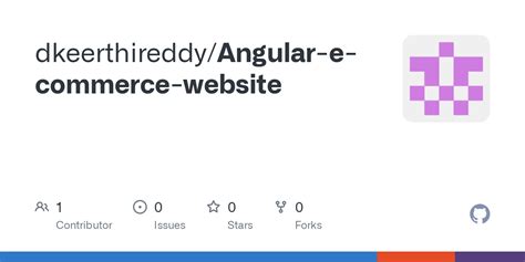 GitHub Dkeerthireddy Angular E Commerce Website