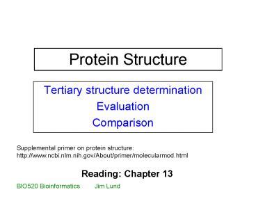 PPT Protein Structure PowerPoint Presentation Free To View Id E Dc ZDc Z