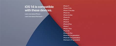 Ios 14 And Ipados 14 Compatible Devices Ithinkdifferent
