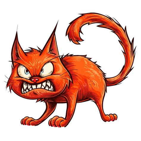 Cat Dubh Scary Cartoon Evolution Of White Cartoon Cat Fyp Foryou