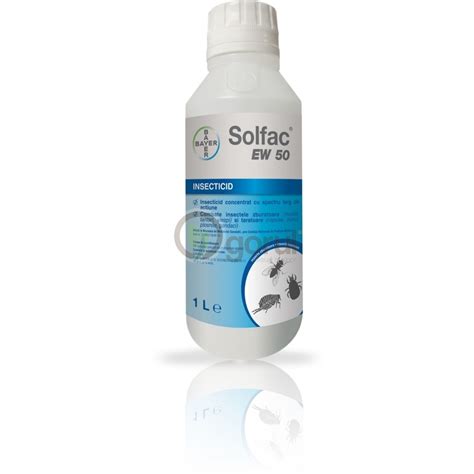 Insecticid Solfac Ew 50 1 L Bayer Pret 289 20 Lei Ogorul Ro