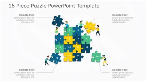 How To Create Puzzle Pieces In PowerPoint Templates
