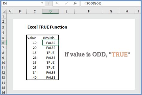 Excel True Function 4 Powerful Examples Wikitekkee