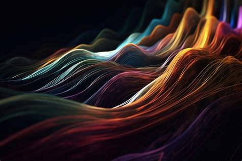 Premium Ai Image Multicolored Abstract Background Ai Generated