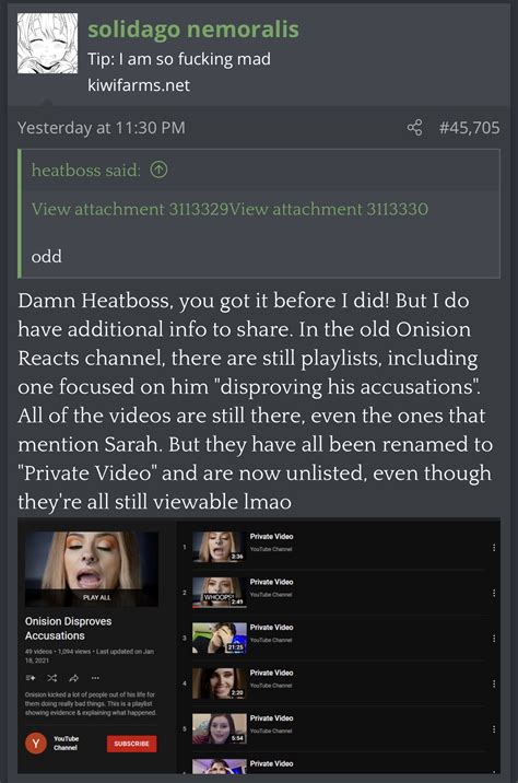 Onision Drama