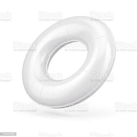 흰색 3d 렌더링에 고립 된 빈 흰색 수영 링 여름 풍선 구명 부표 둥근 수영 반지 3d 렌더링 도넛에 대한 스톡 사진 및 기타