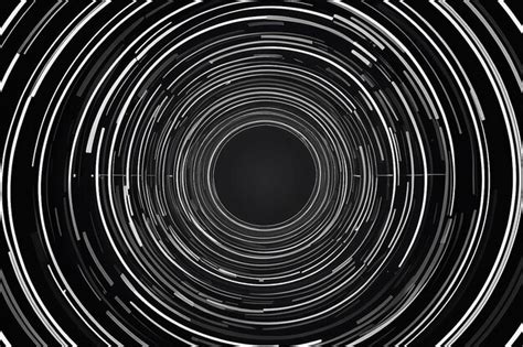 Premium Photo Abstract Concentric Circle Moving Inwards Depth Distance Background Pattern With