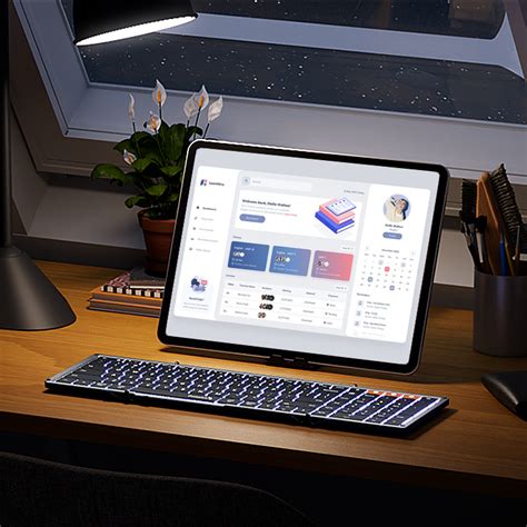 Xk01 Plus Foldable Backlit Bluetooth Keyboard Protoarc