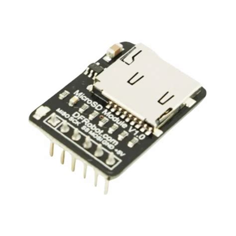 Dfrobot Fermion Microsd Card Module High Capacity Microsd Breakout Board For Arduino Projects
